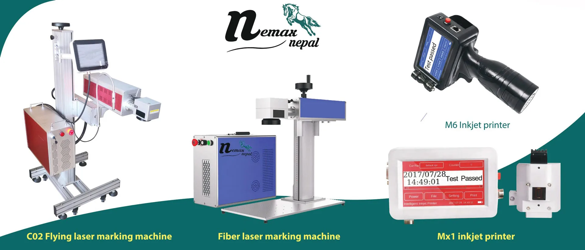 Nemax Nepal | Laser Machines, Coding Printers & Equipment